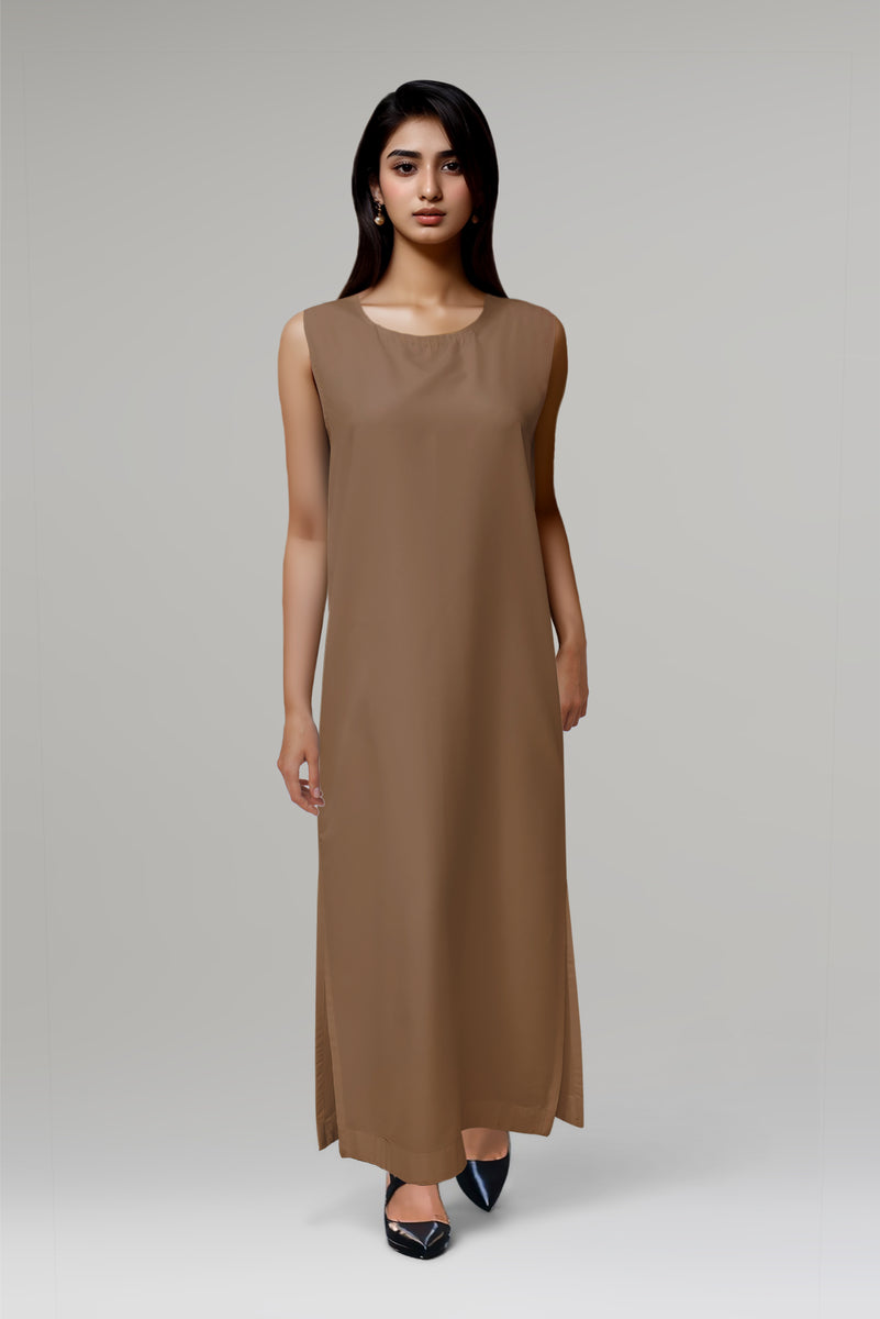 Brown Color Inner Abaya – Sanianoor.com
